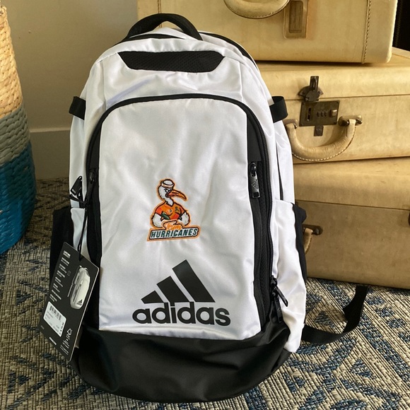 adidas | Bags | Adidas 5star Backpack Embroidered Team Hurricanes ...